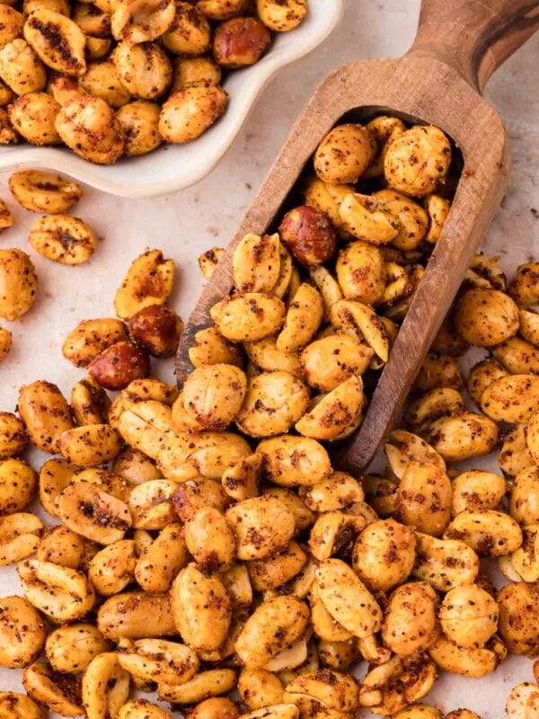 Spiced Peanuts (Savory Snack for Parties or Game Day)