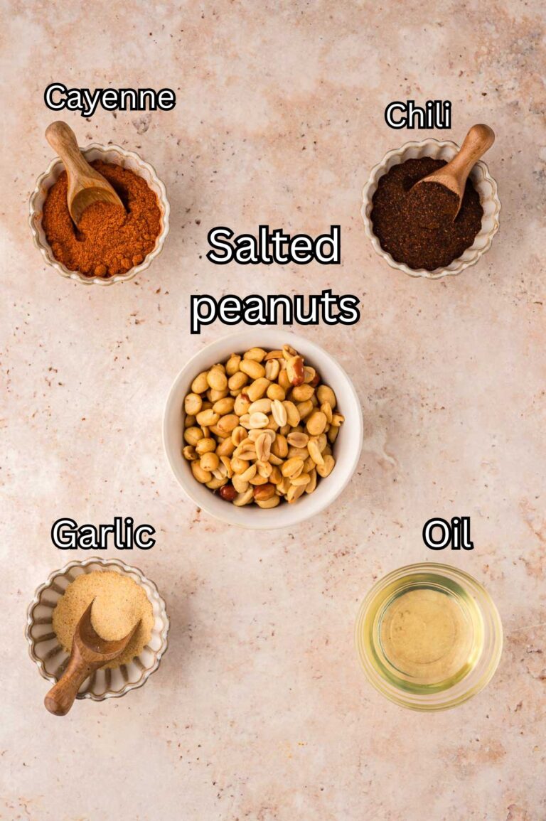 Spiced Peanuts (Savory Snack for Parties or Game Day)