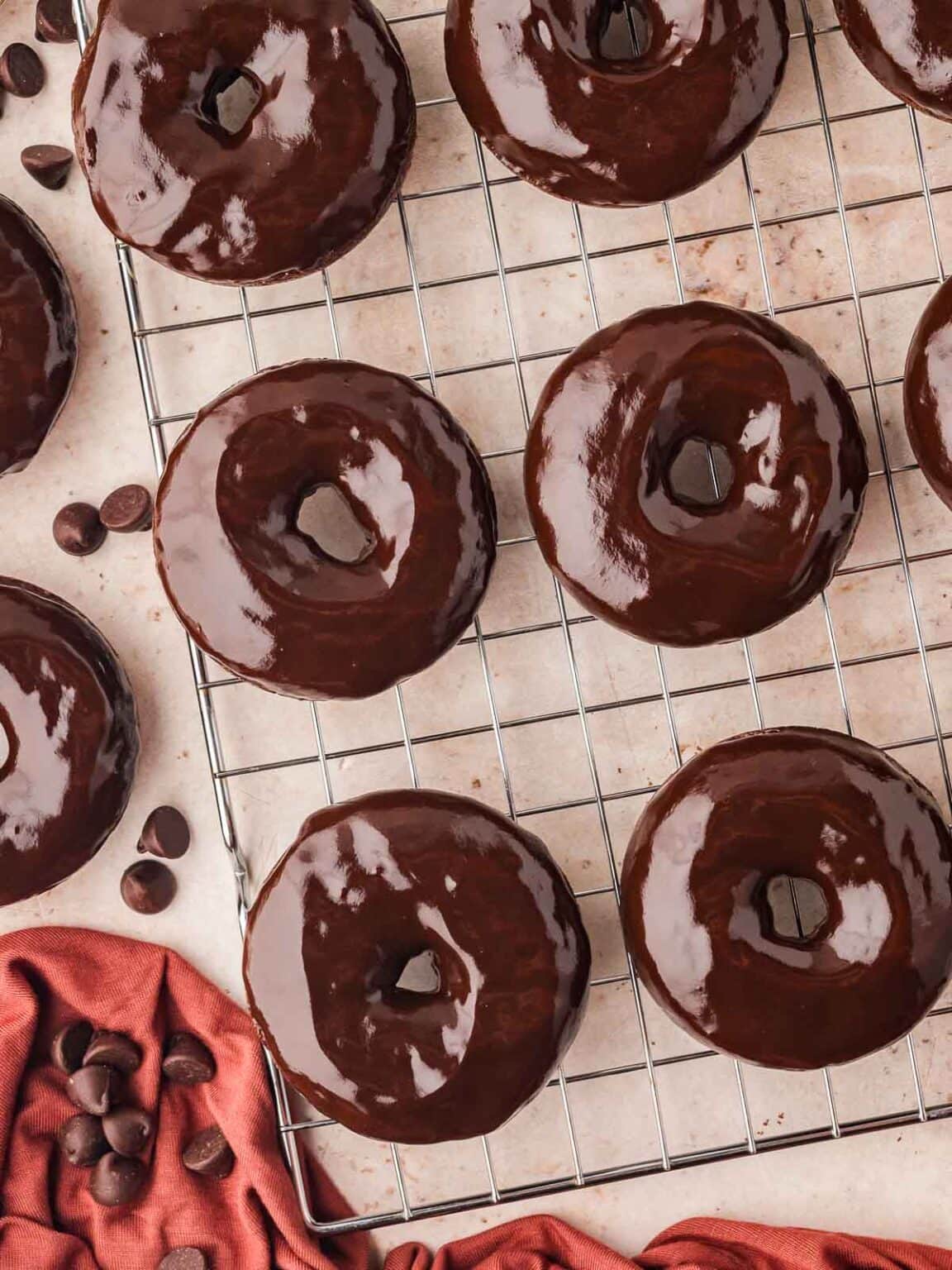 Chocolate Glazed Donuts